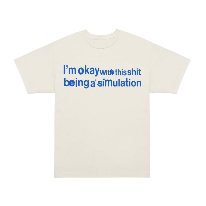 Simulation Shirt - Etsy