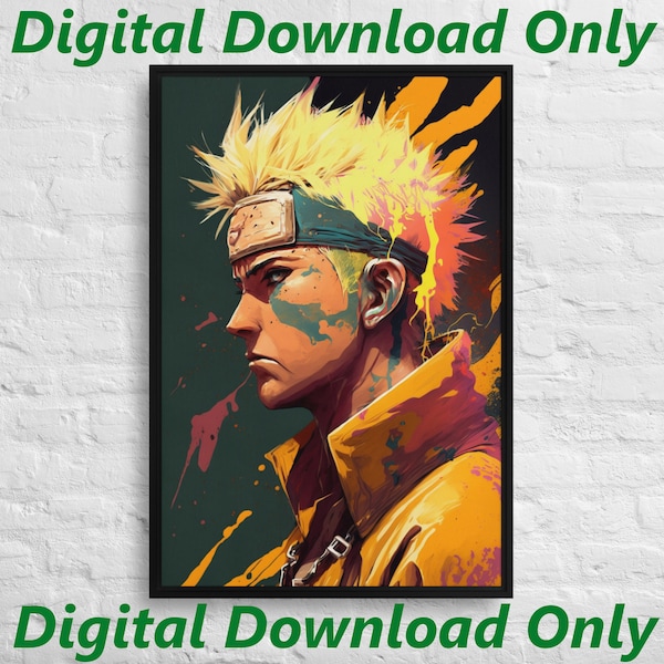 Naruto Poster - Etsy