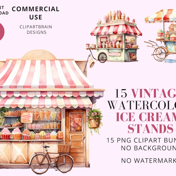 Ice Cream Stand - Etsy