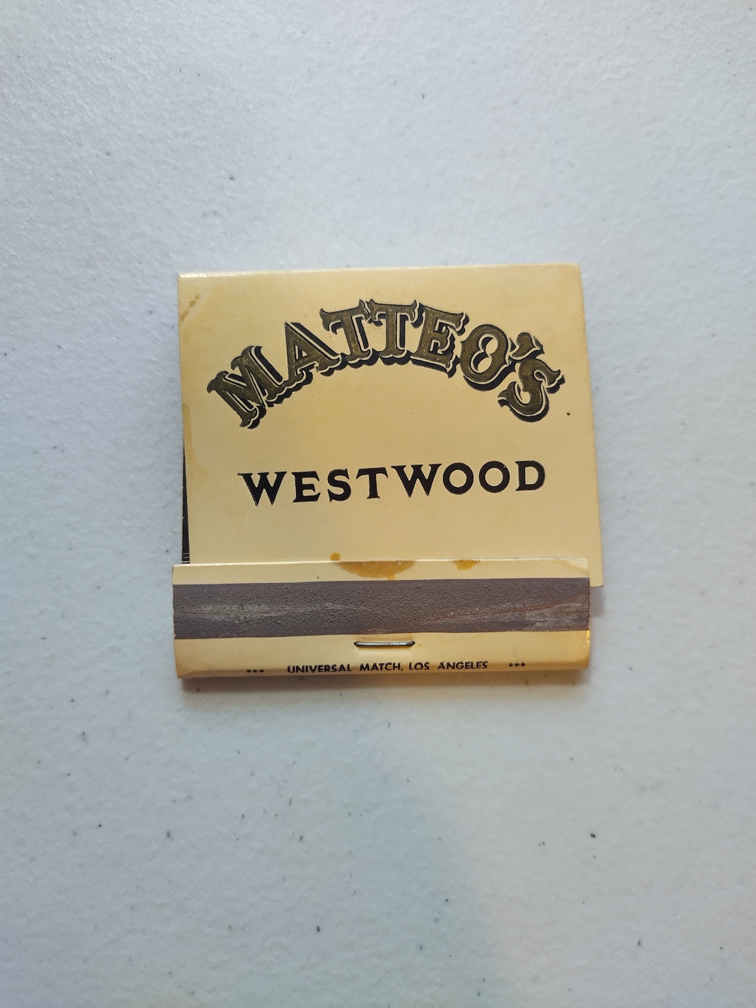 VINTAGE Matteo's Italian Cuisine Matchbook_1970's - Etsy