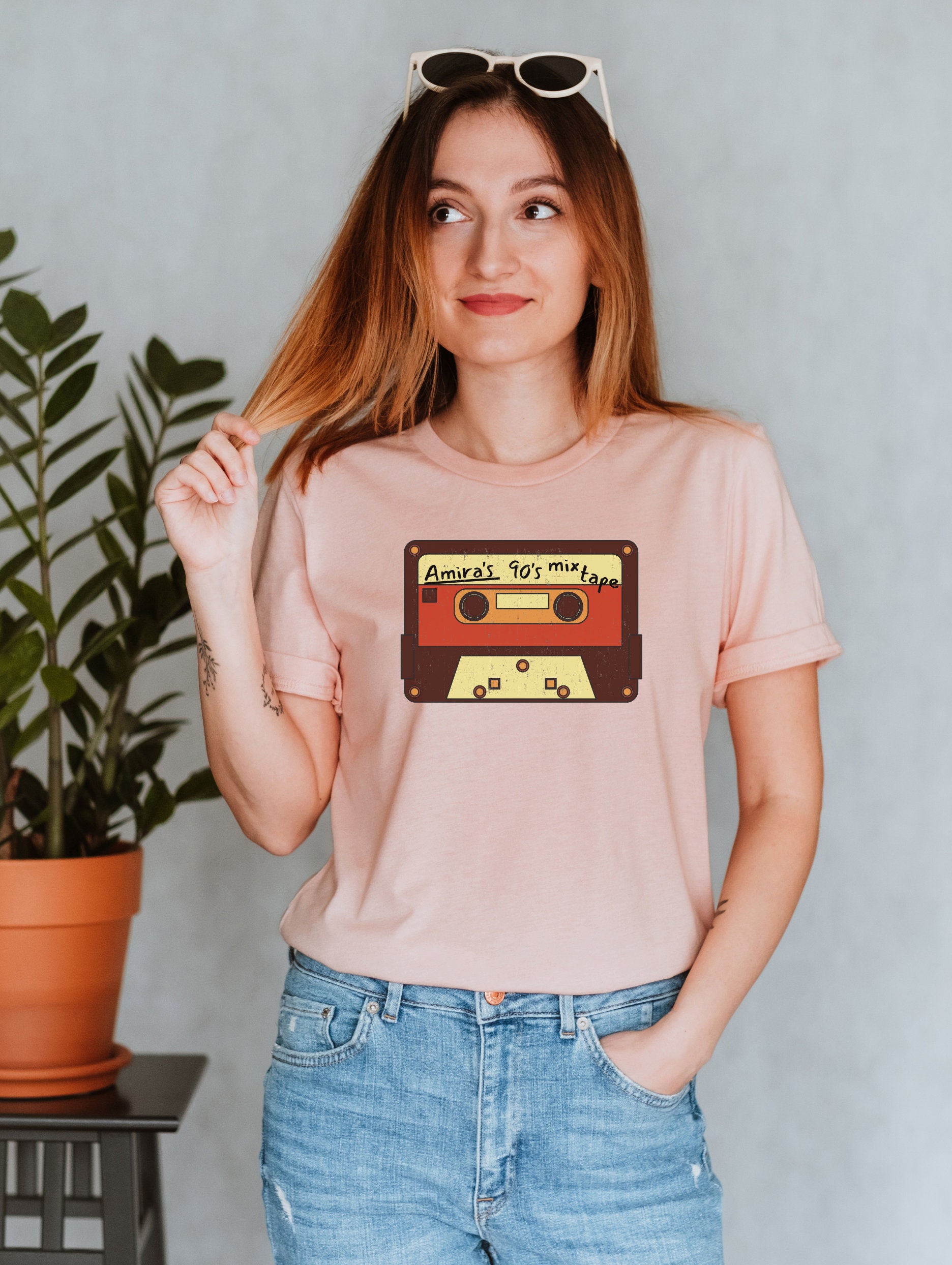 Personalized 90s Mix Tape, I Love the 90s, Vintage Shirt, Retro ...