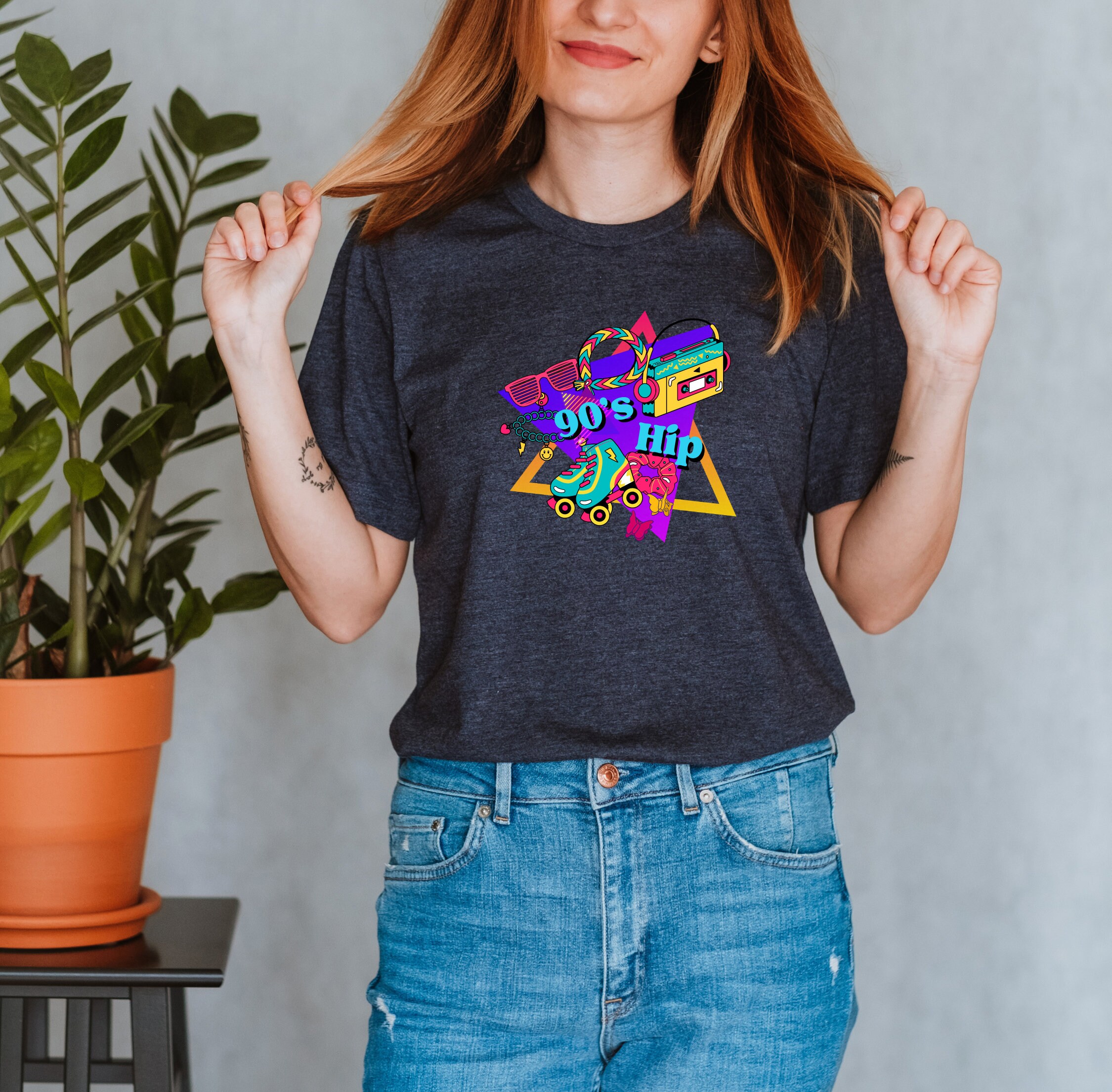 90s Hip Shirt, I Love the 90s, 90s Cool Tee, Vintage Shirt, Retro ...