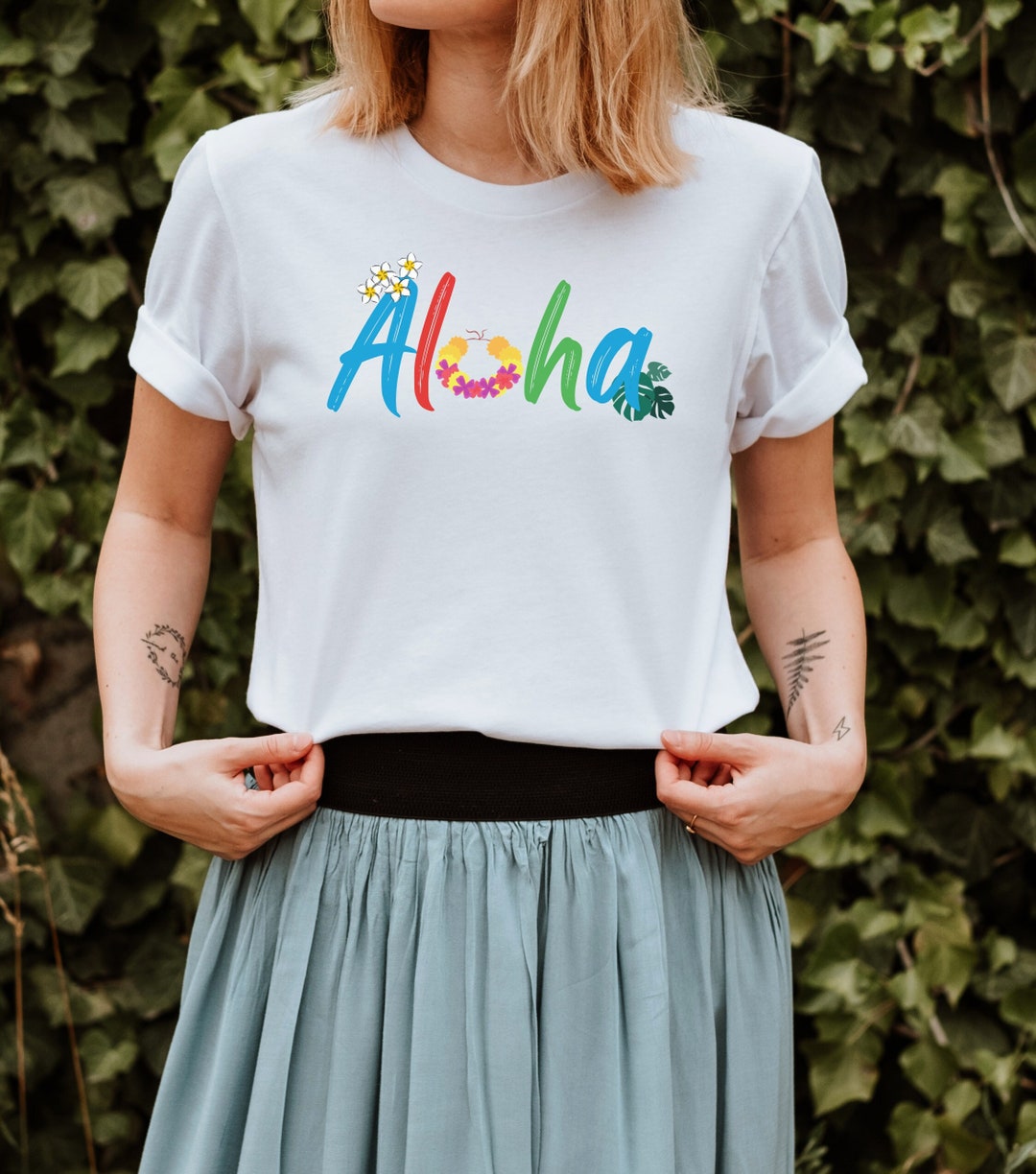 Aloha Hawaiian Vacation Shirt, Hawaii Family Vacation Tshirt, Girls ...