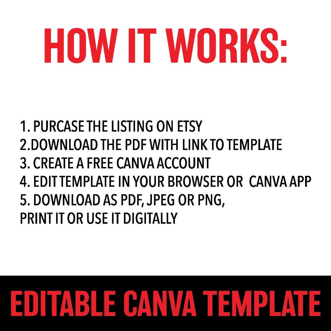 Editable Onesies Order Form Template, Small Business Forms, Custom ...