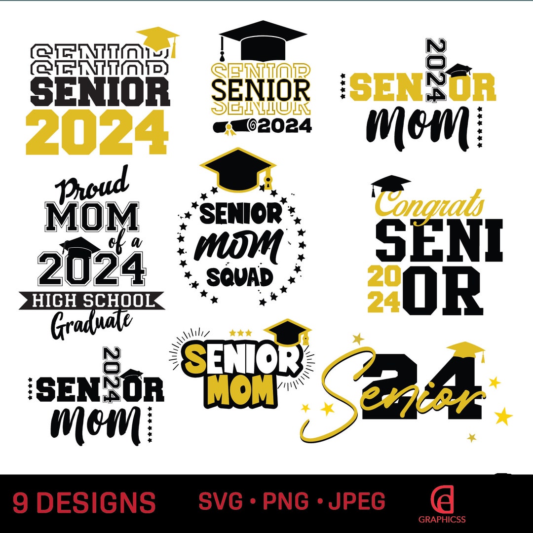 Graduation SVG, Graduation 2024 PNG Bundle, Sublimation,instant ...