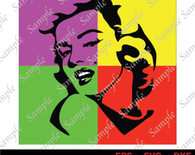 Marilyn Monroe SVG File - Etsy Canada