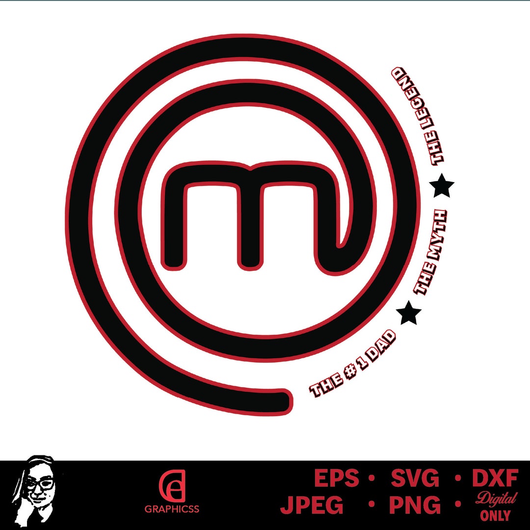 Master Chef, Dad SVG, Husband Gift Idea, Apron Svg,the Myth Jpeg, the ...