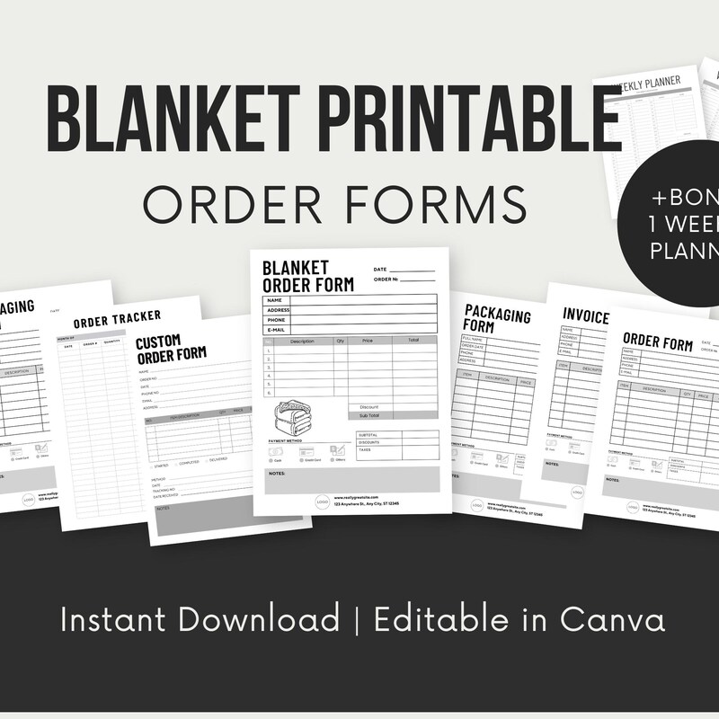 Custom Order Form - Etsy