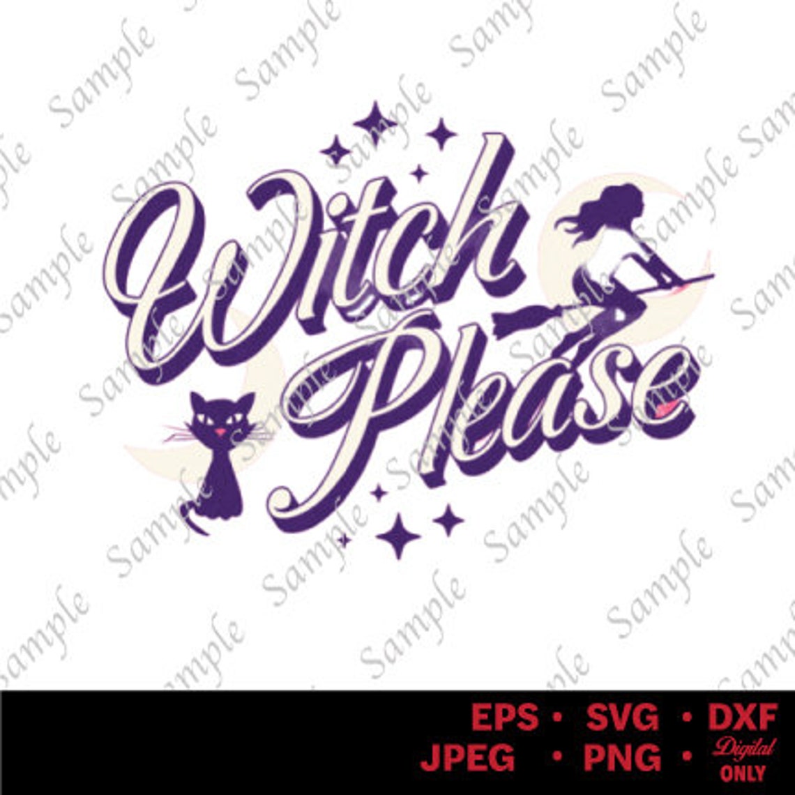 Witch Please Svg Halloween Svg Witch Svg Ghost Witch Shirt Etsy