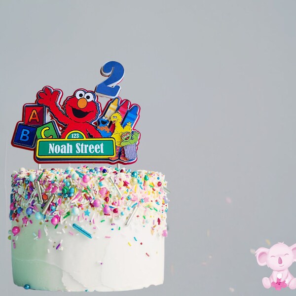 Elmo Cake Topper - Etsy