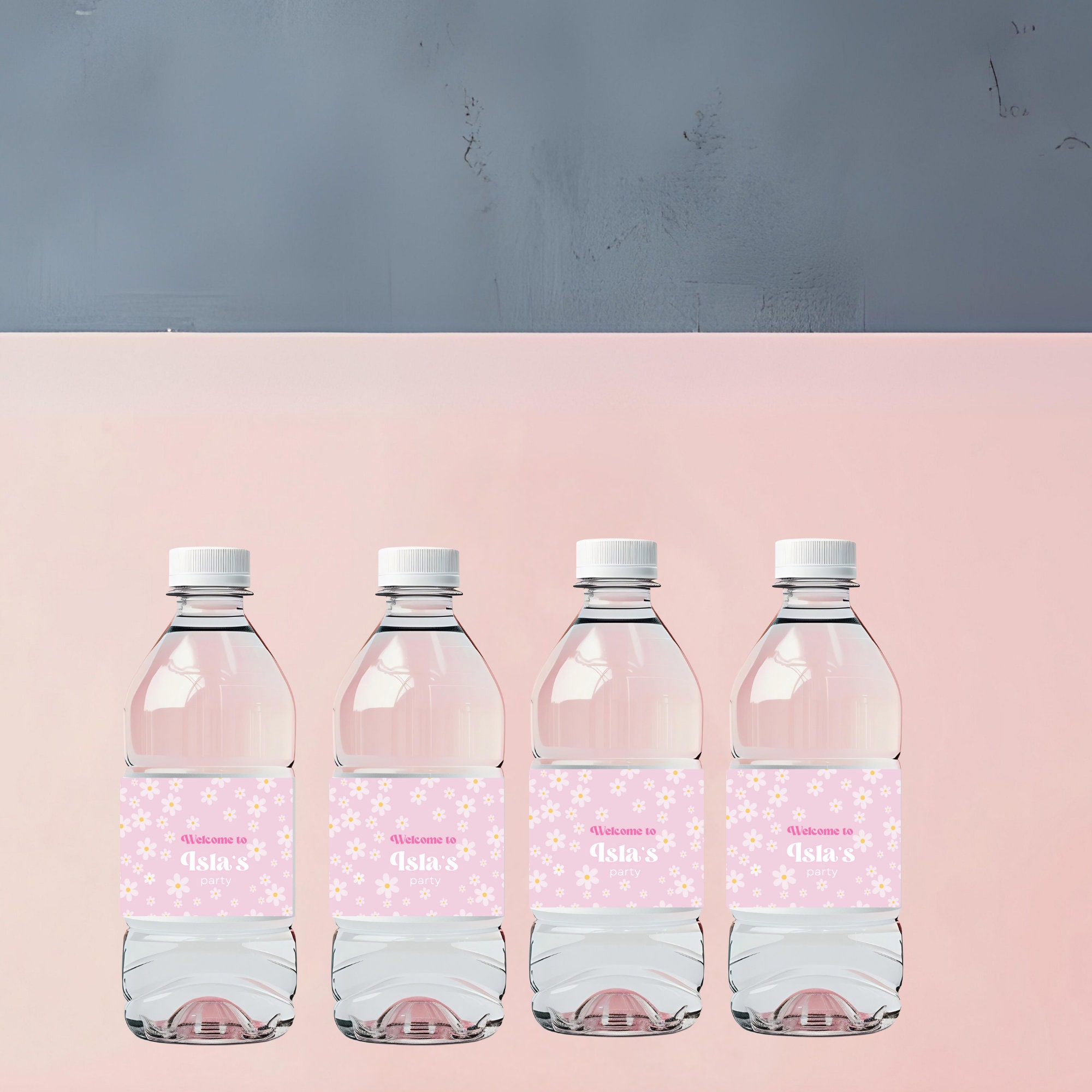 Printable Labels Editable Water Bottle Label Template, Printable ...