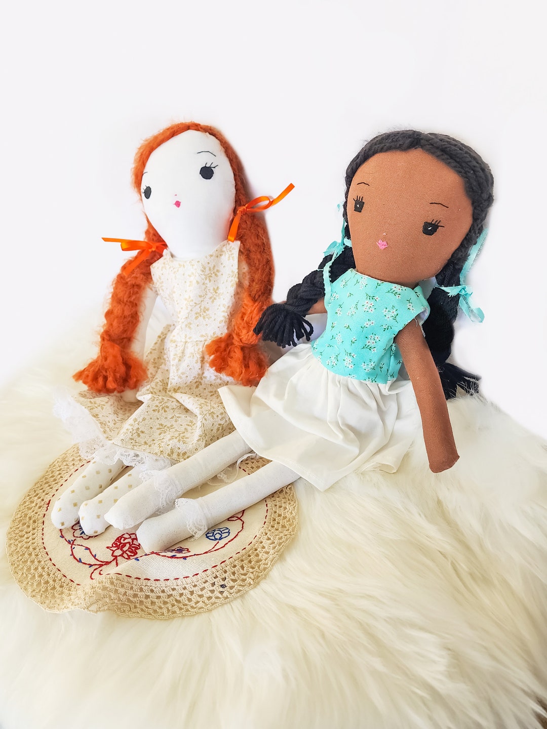 Hand Made Rag Dolls - Etsy