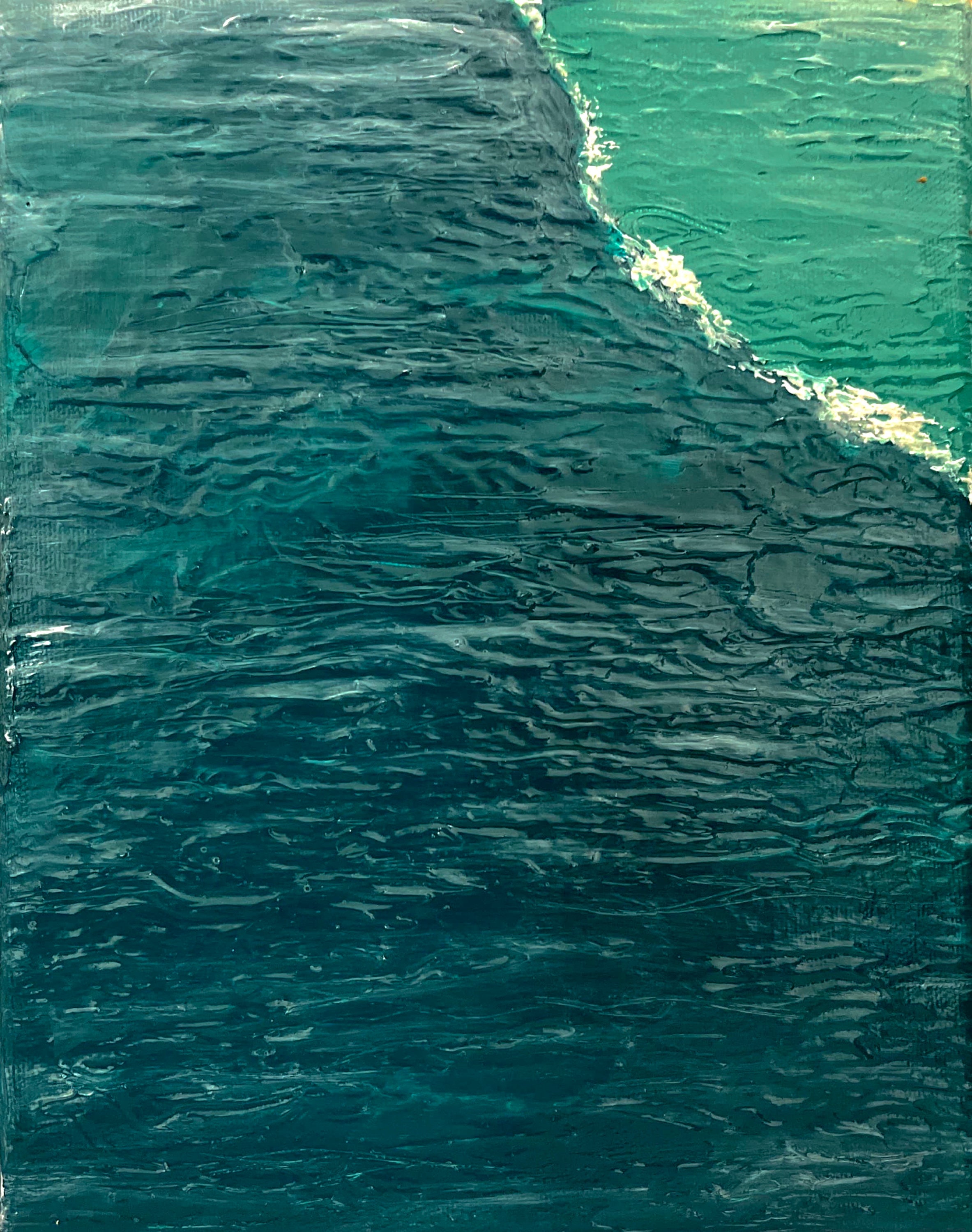 Textured Gulf of Alaska Where Two Waters Meet Ocean and - Etsy