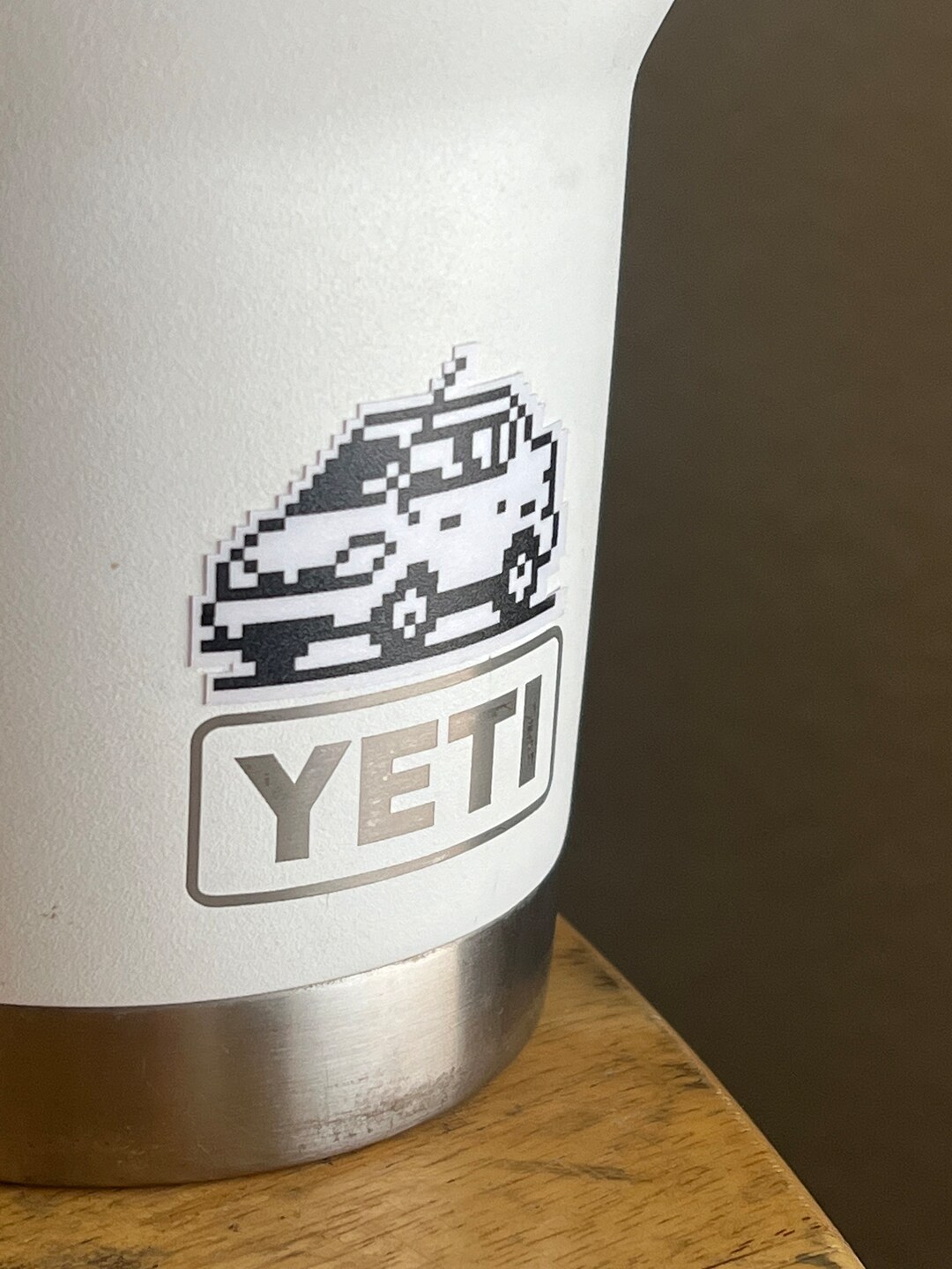 Beep Beep Cute Pixel Subcompact Sticker Matte Waterproof Decal - Etsy