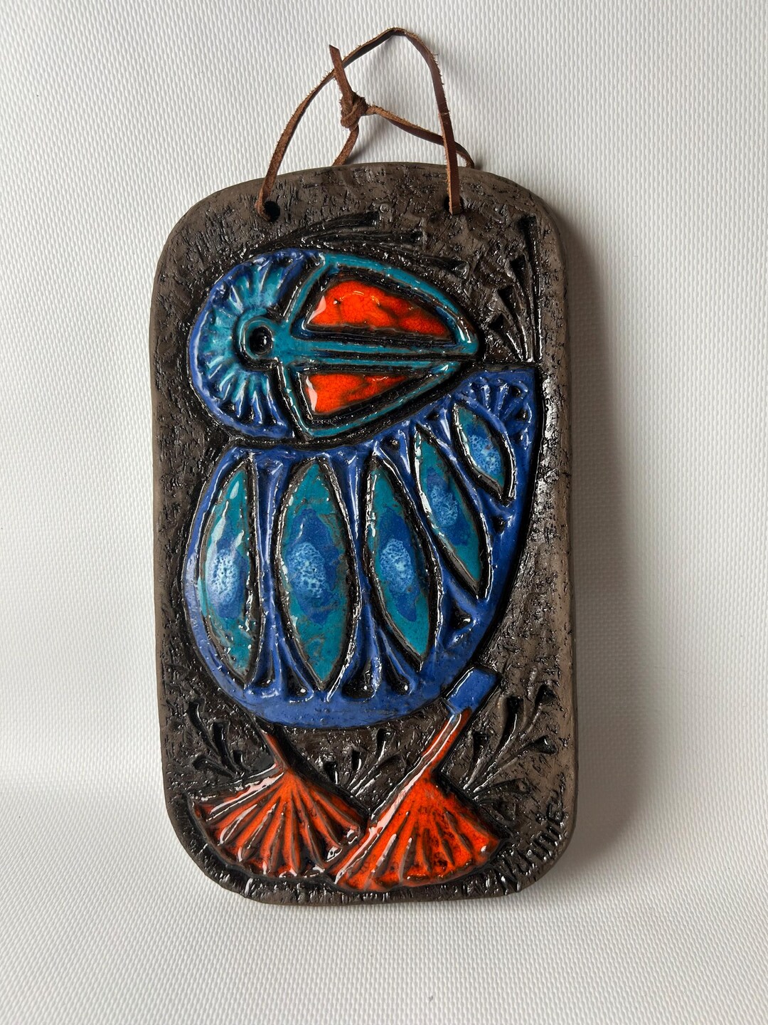 Vintage Ninnie Keramik Puffin Wall Hanger: 1960s Swedish MCM Design - Etsy