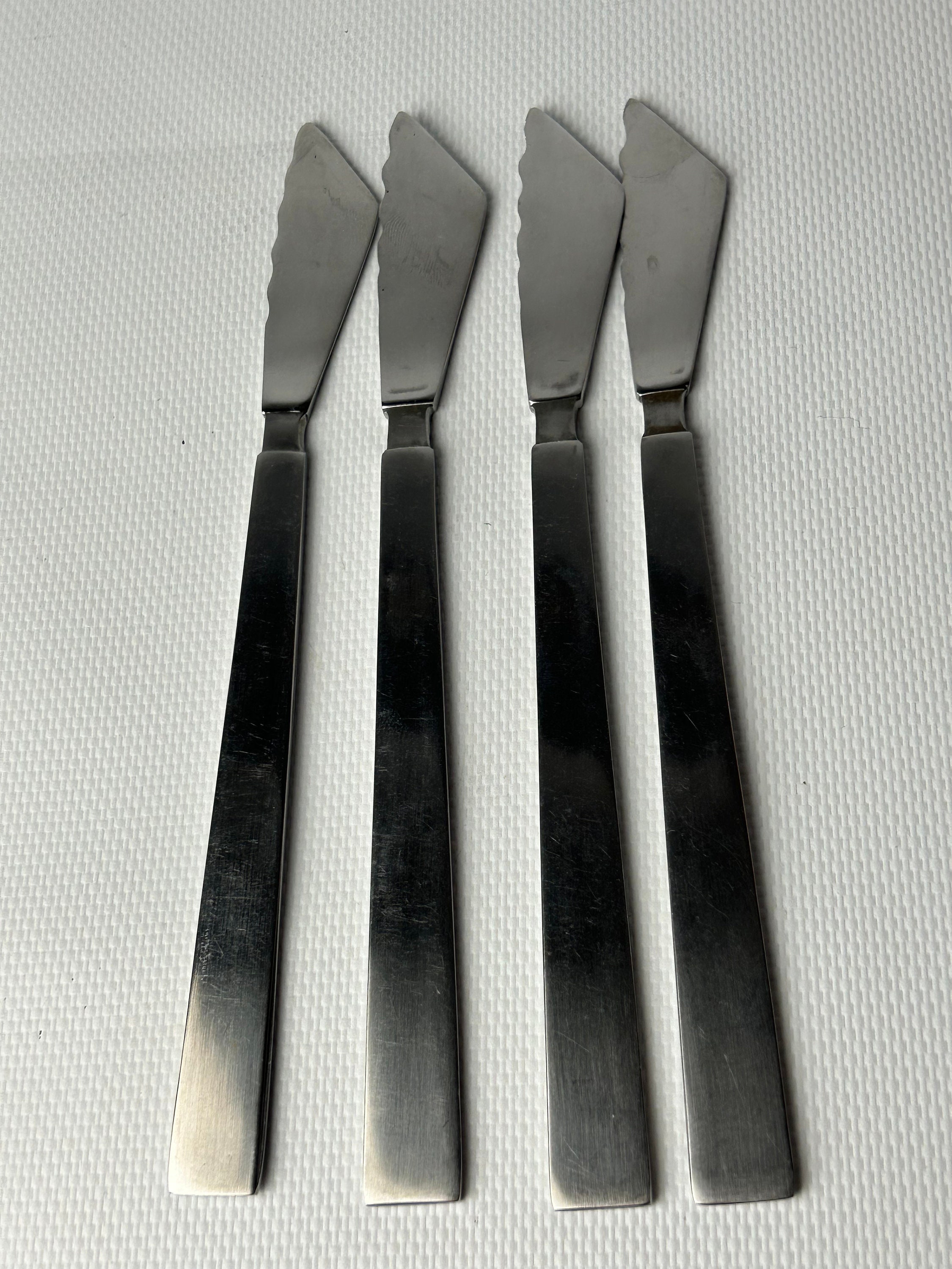 Rare Gustav Stainless Sweden Flatware. Starter. 1970s. Appetizer ...
