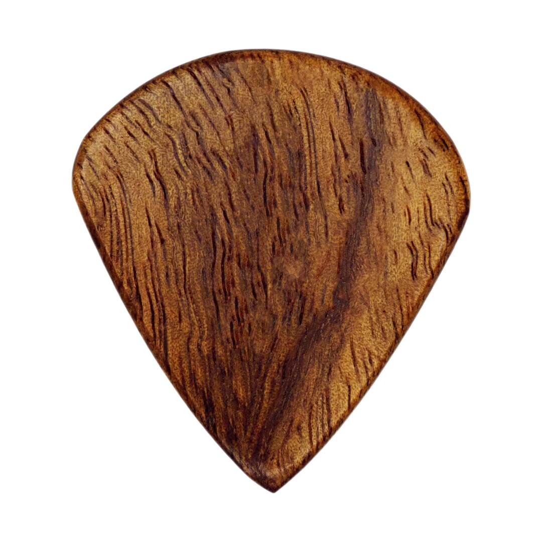 Teak Wood Guitar or Bass Pick - 1.5 Mm Ultra Heavy Gauge - Jazz XL ...