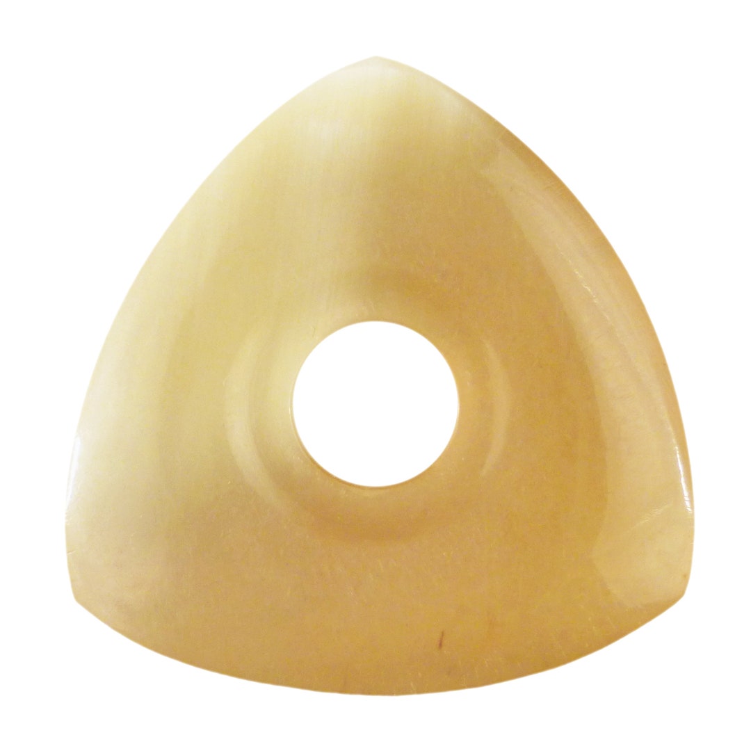 White Buffalo Horn Guitar or Bass Pick - 4.0 Mm Ultra Heavy Gauge - 346 ...