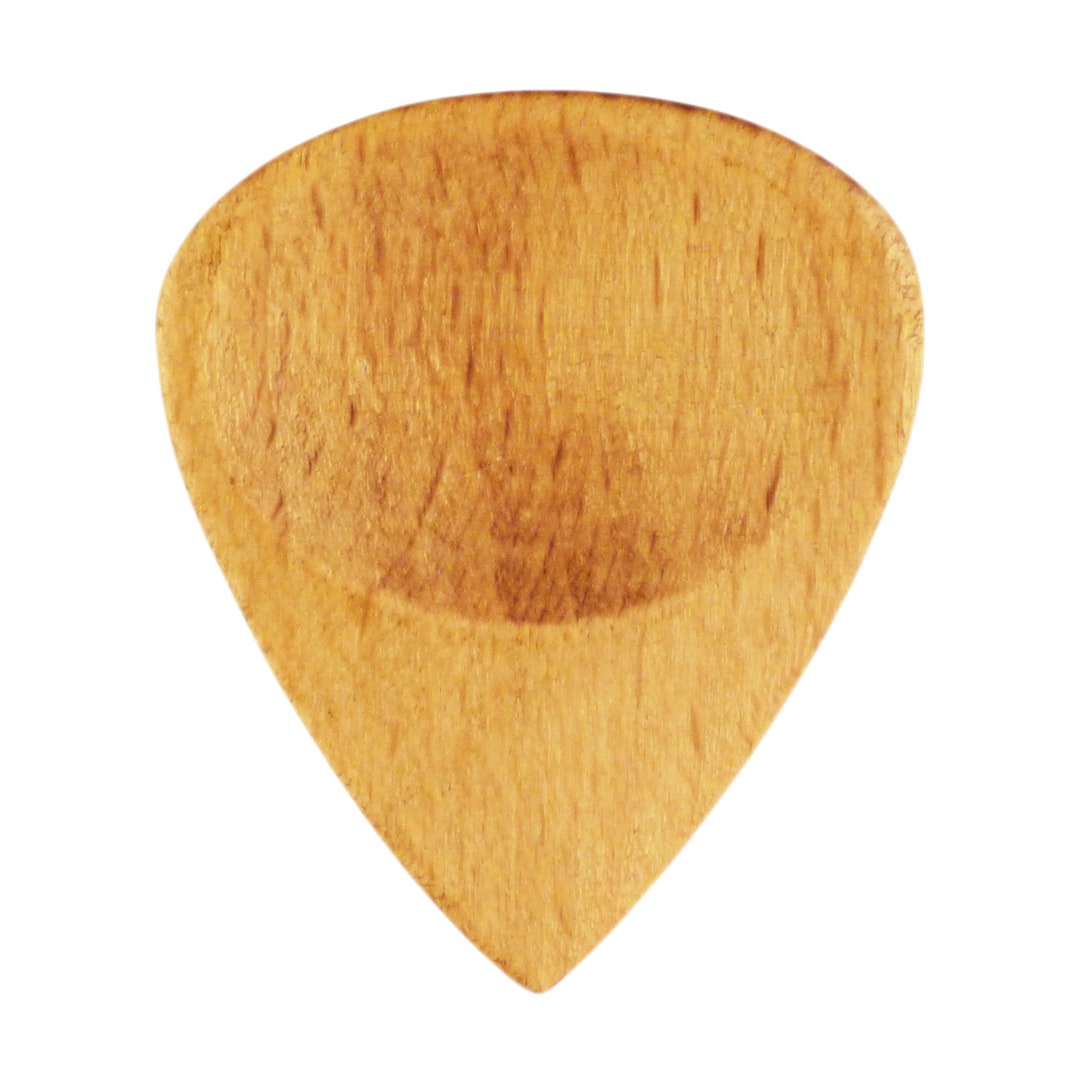 Light Steamed Beech Wood Guitar or Bass Pick - 3.0 Mm Ultra Heavy Gauge ...