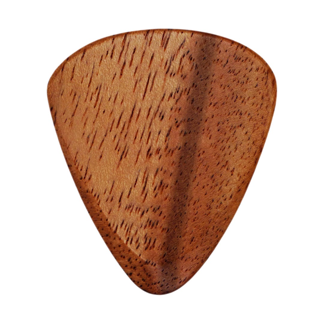 Teak Wood Guitar or Bass Pick - 3.0 Mm Ultra Heavy Gauge - 351 Wedge ...