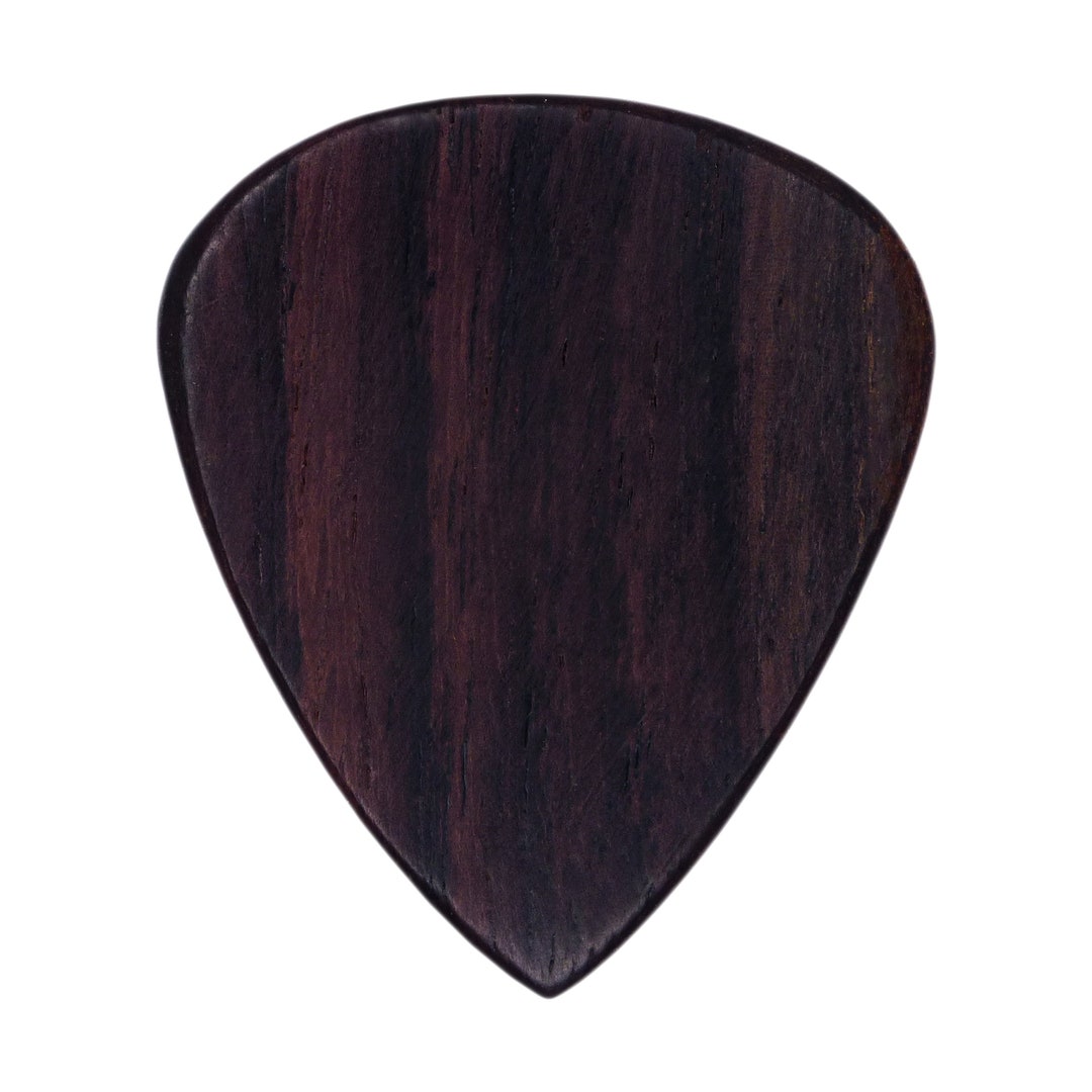 Rosewood Guitar or Bass Pick - 1.5 Mm Heavy Gauge - 351 Shape - Natural ...