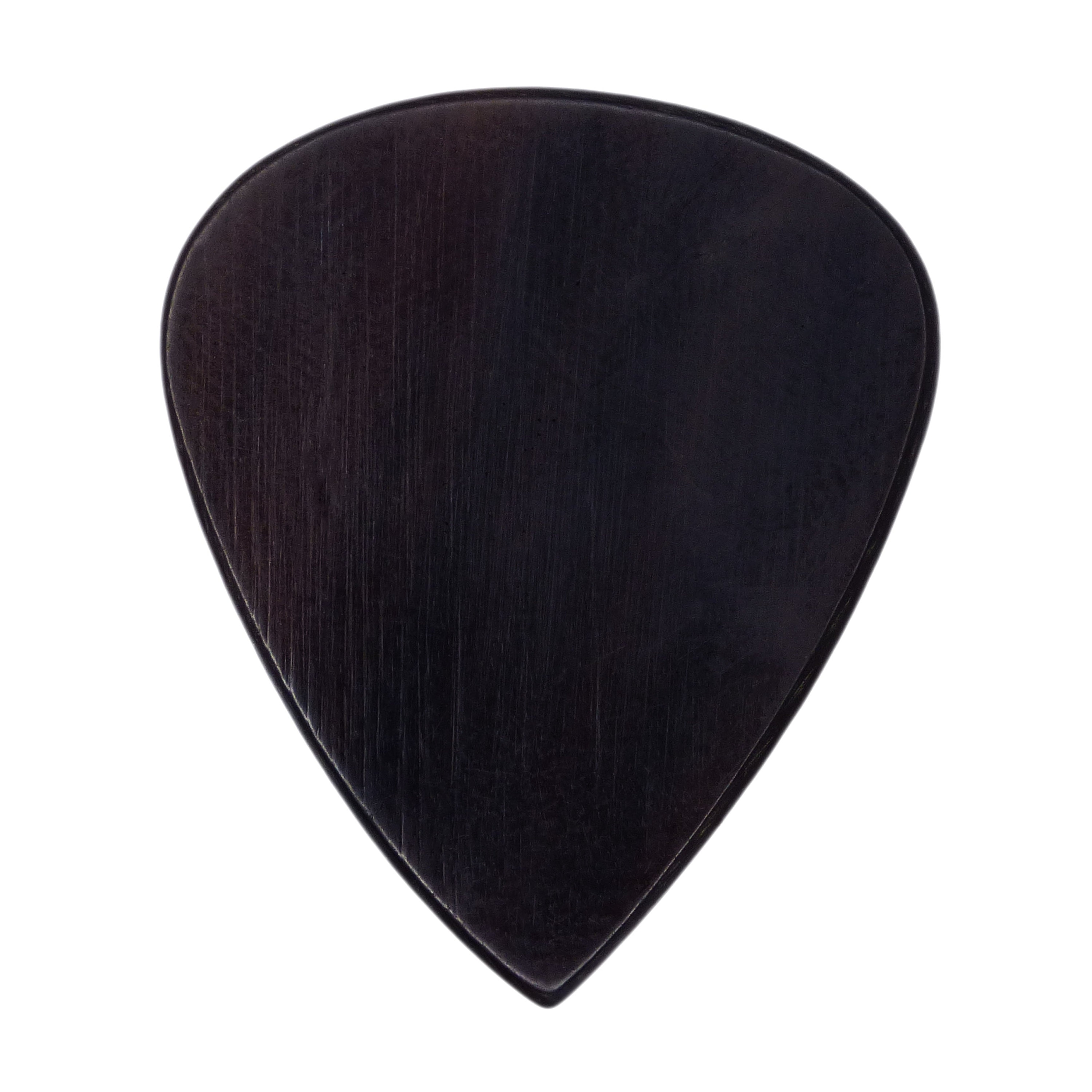 Black Buffalo Horn Guitar or Bass Pick - 1.5 Mm Heavy Gauge - 351 Shape ...