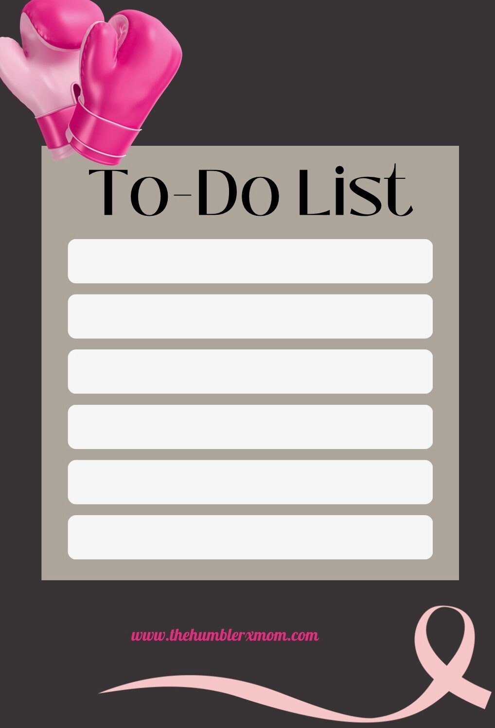 Breast Cancer 24 Page Digital Template Package to Build Your Battle ...