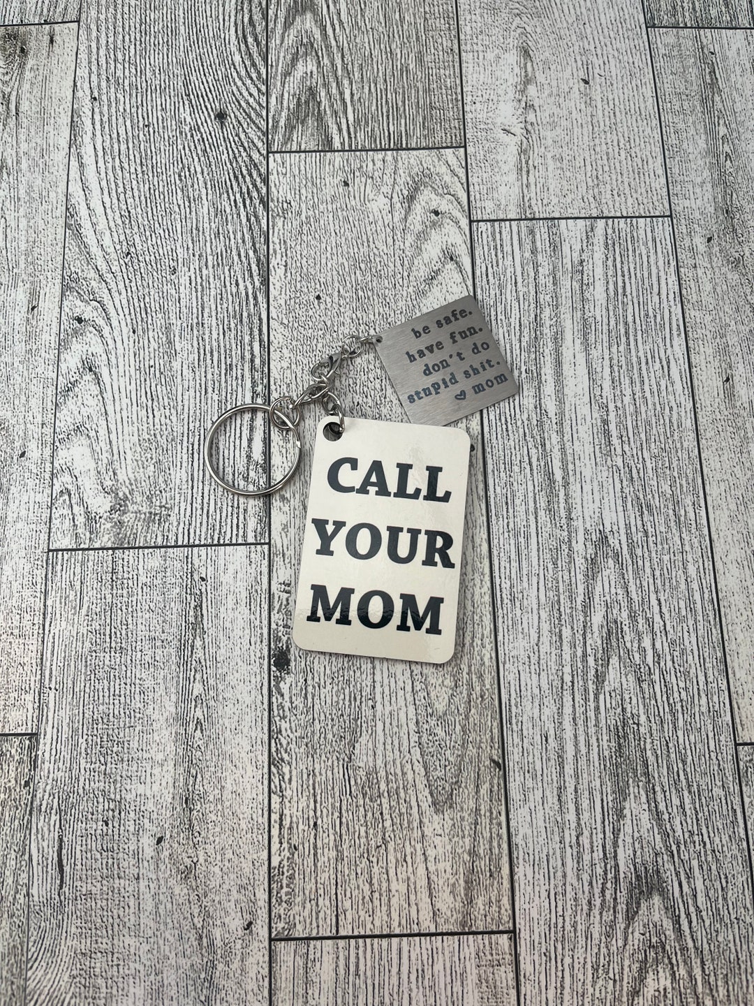 Call Your Mom Keychain - Etsy