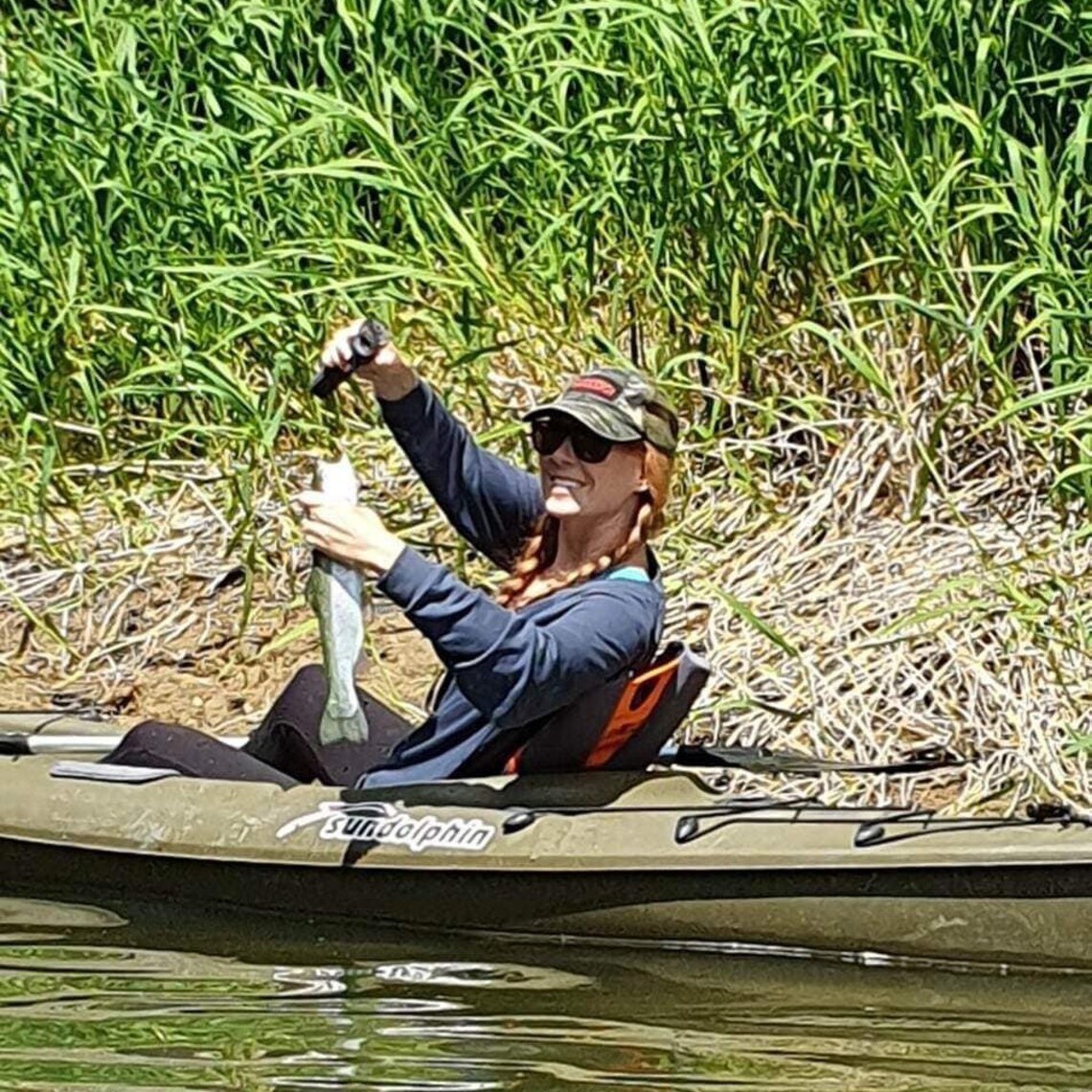 Printed Fish Original Handreel, Hobo Hand Reel, Fishing Reel, Handline ...