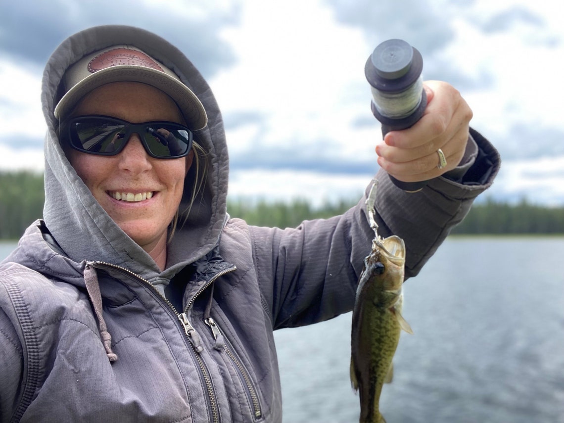 Printed Fish Original Handreel, Hobo Hand Reel, Fishing Reel, Handline ...