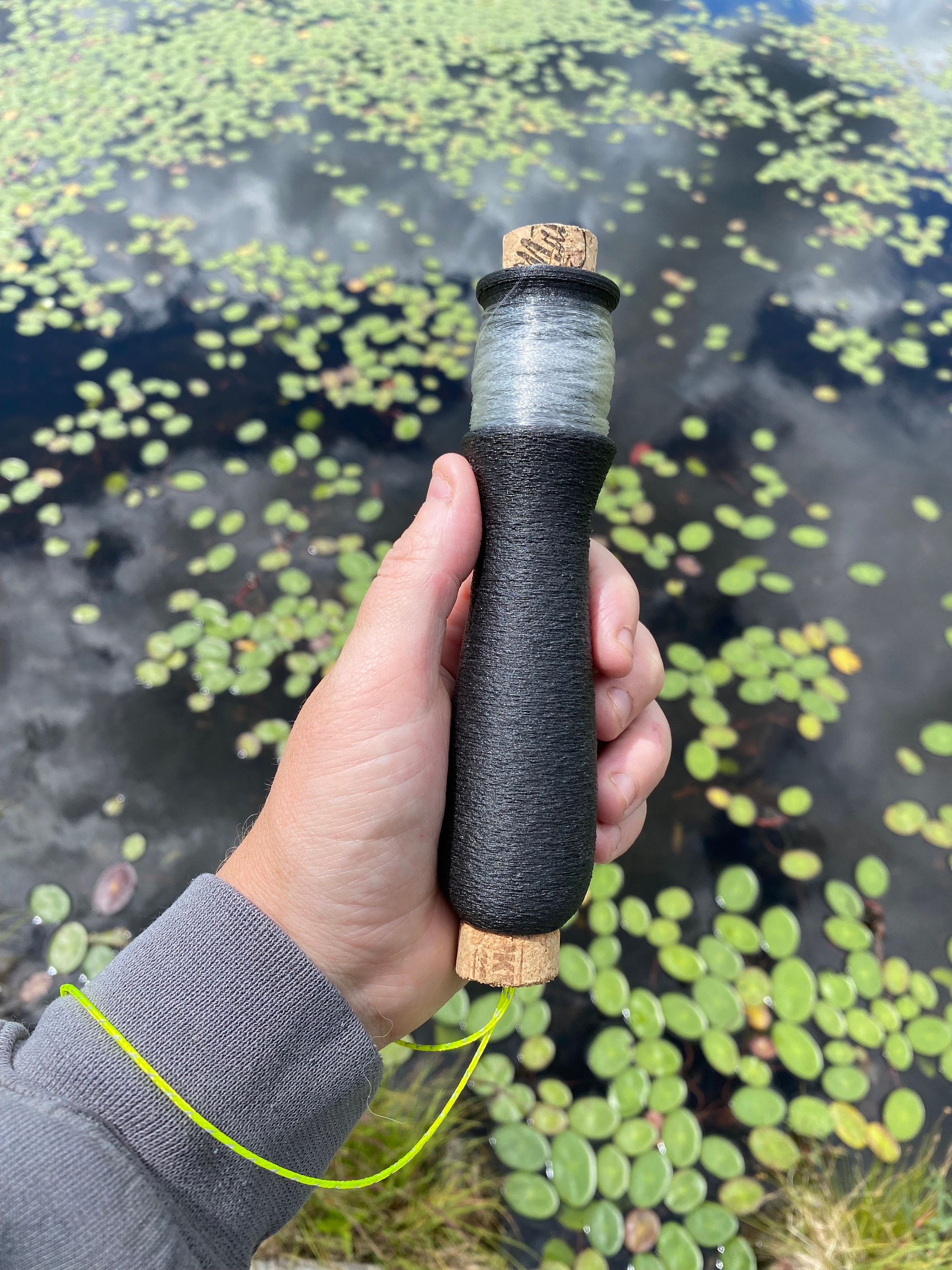 Printed Fish Original Handreel, Hobo Hand Reel, Fishing Reel, Handline ...