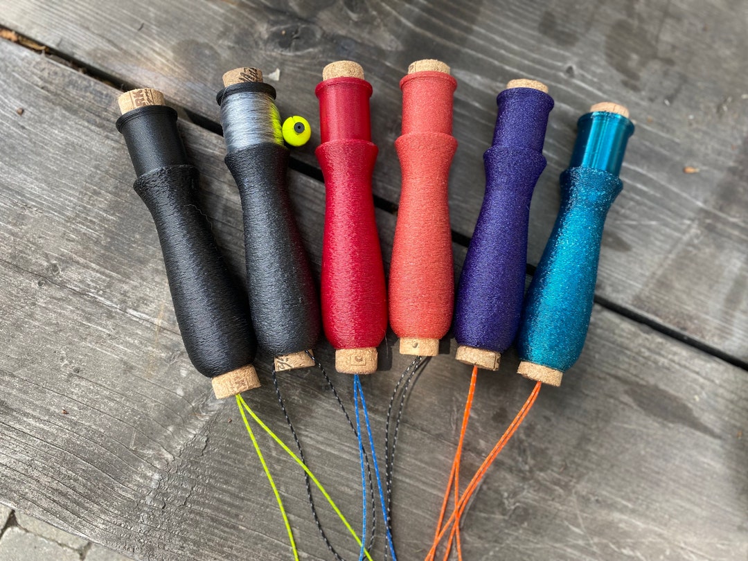 Printed Fish Franny Handreel, Hobo Hand Reel, Fishing Reel, Handline ...