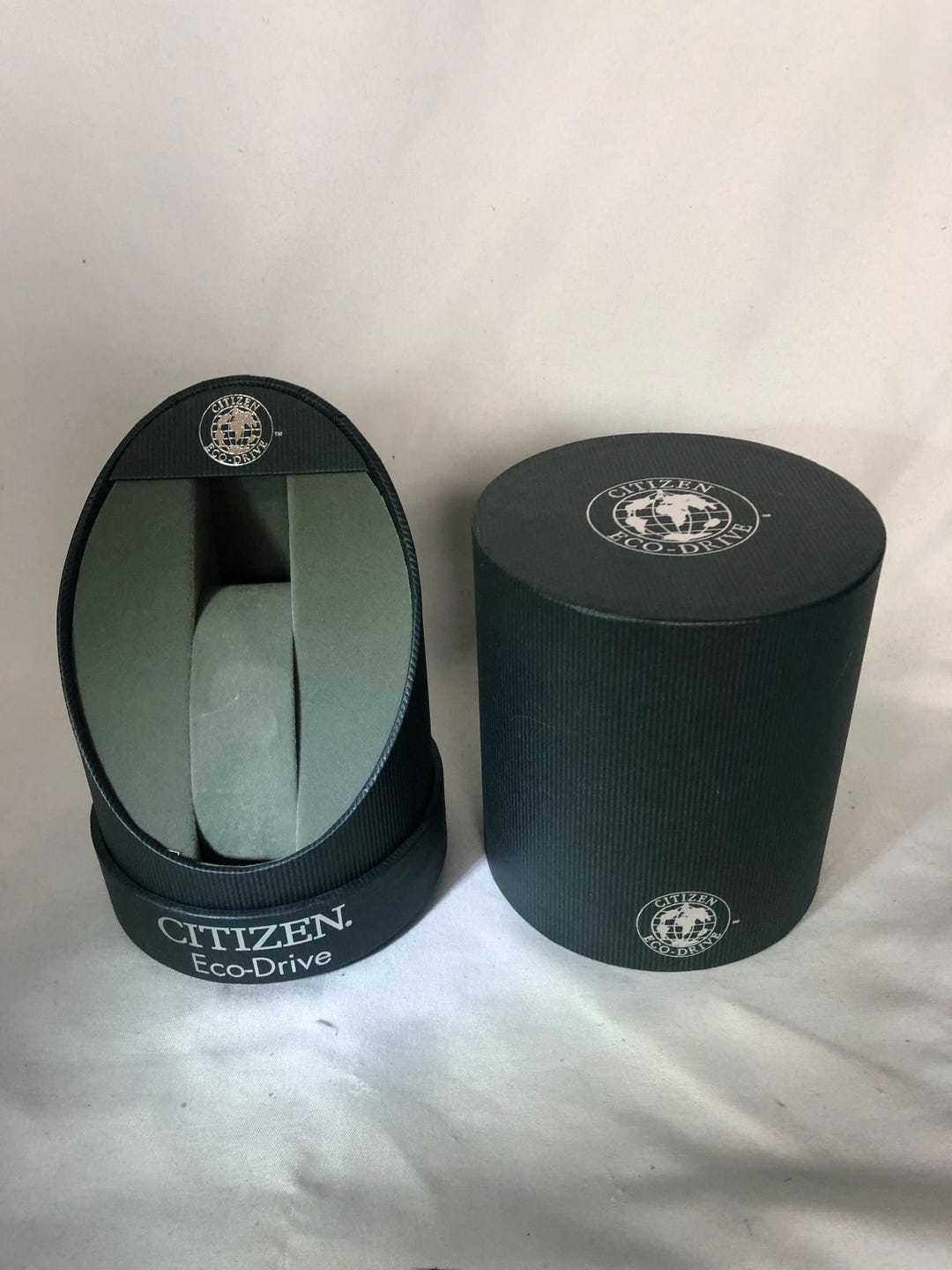 Vintage Citizen Eco-drive, Box Only, 5" Tall 3.5" Across, Box in Great ...