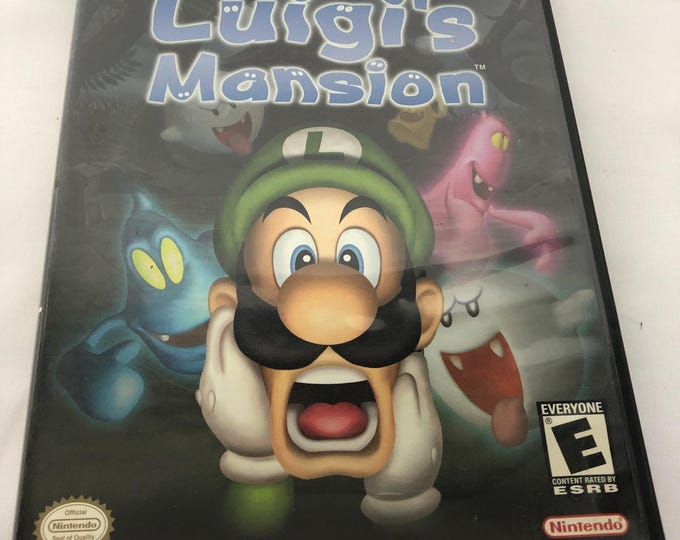 Nintendo Game Cube Luigi's Mansion Disc and Case, Tested Working - Etsy