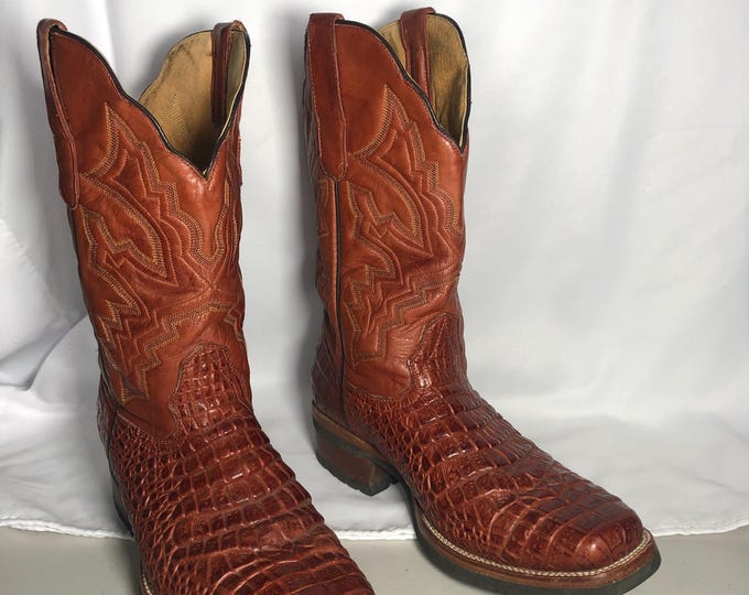 Forastero Leather Cowboy Western Boots, Men's 9 US, 15668, Textured ...