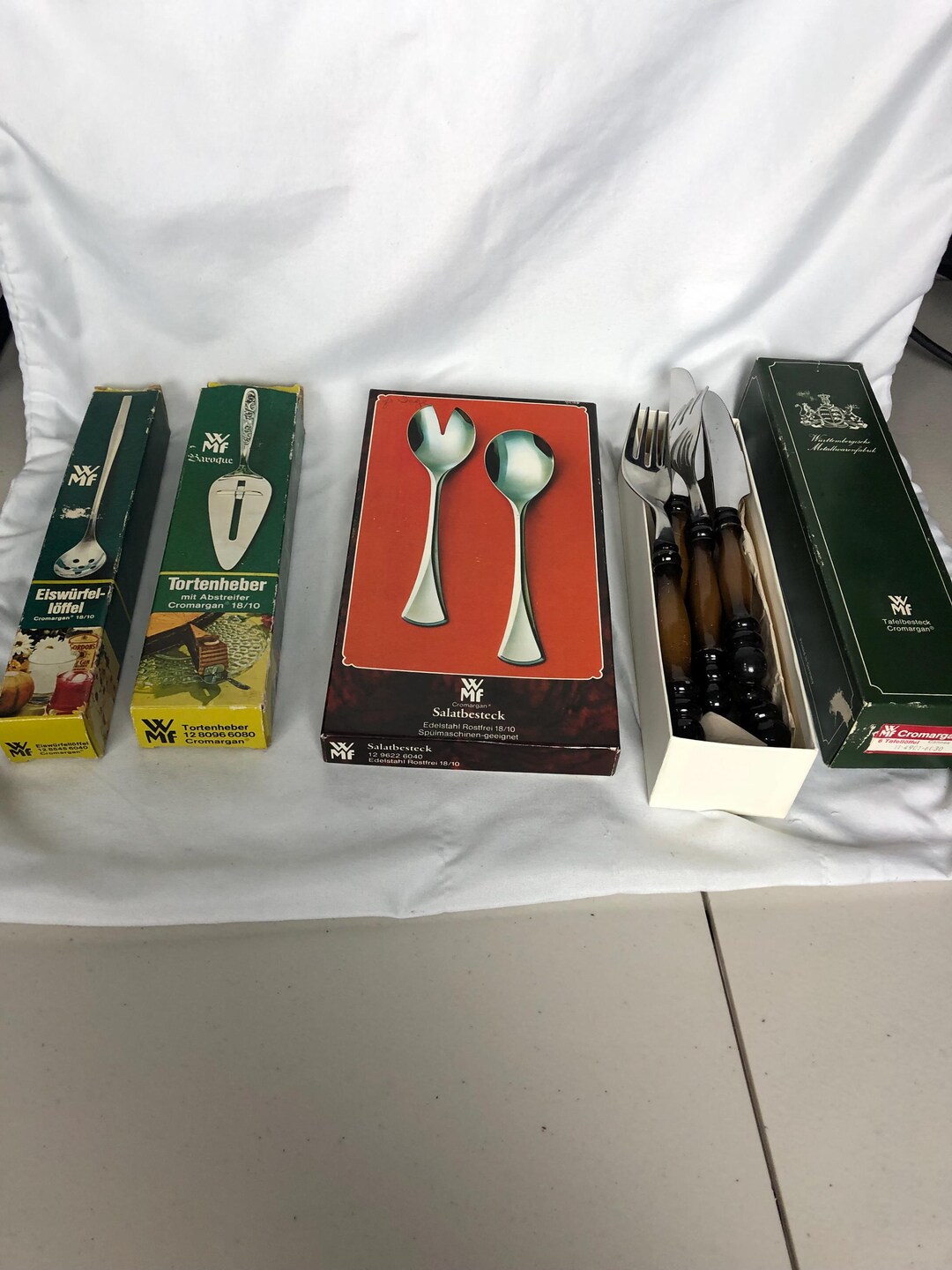 MCM German Cromargan 18/10 Stainless Steel WMF Ice Cube Spoon, Cake ...