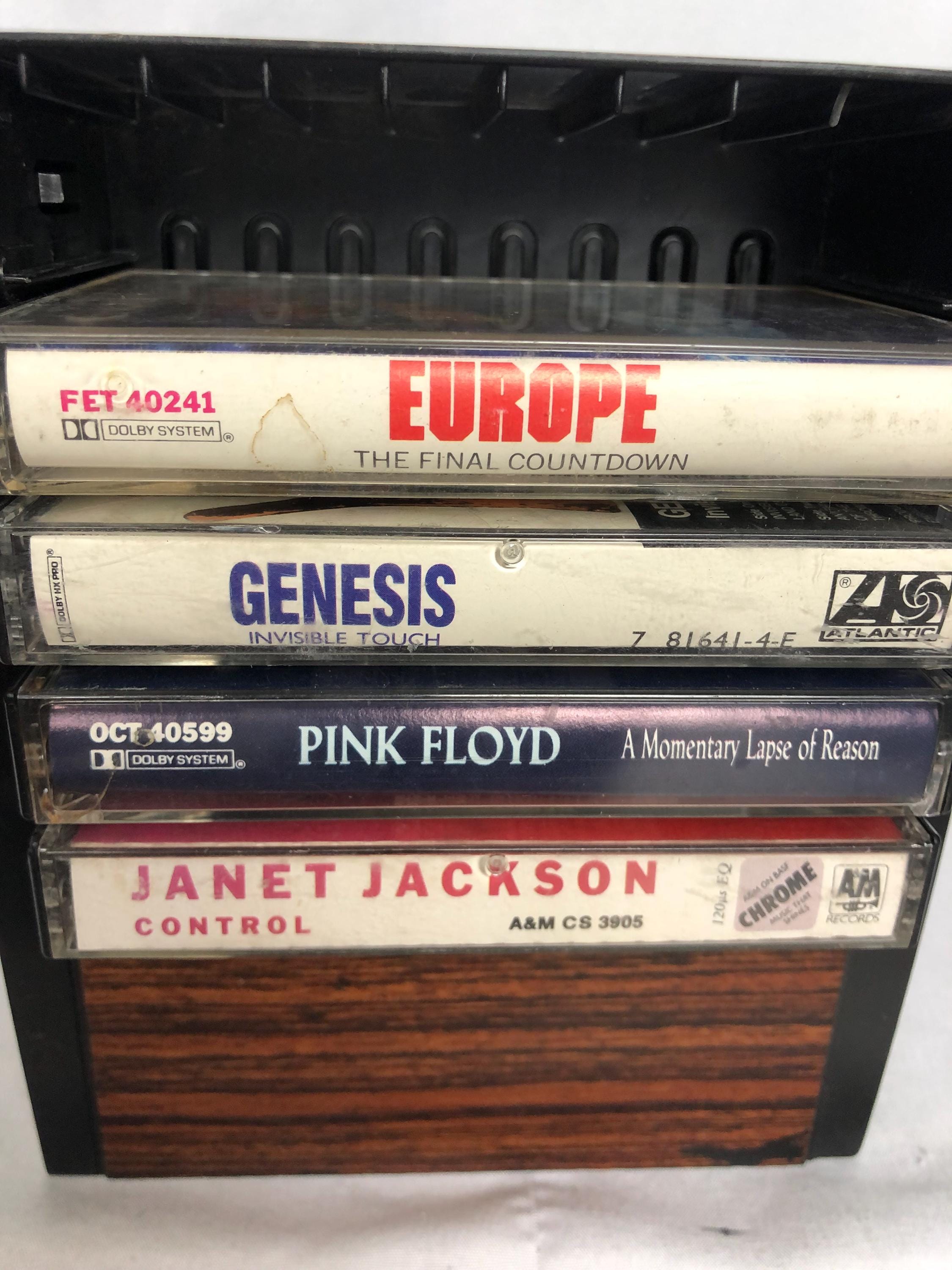 Vintage Dyna-sound Stow-a-way Cassette Tape Storage Carousel With 4 ...