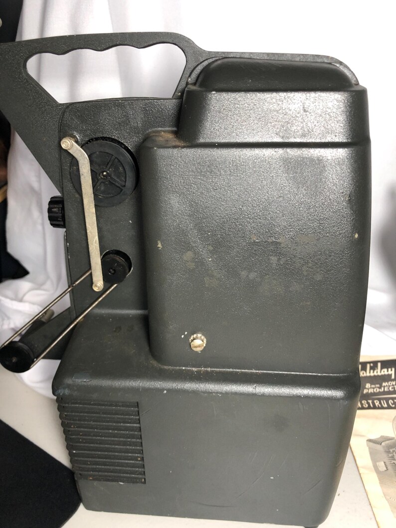 Vintage Mansfield Holiday 8mm Film Projector and Little Gem Film ...