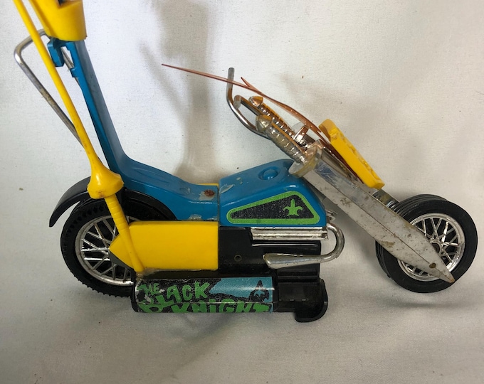 Vintage Hasbro Scream 'N Demon Motorcycle Toy the Black Knight Rare ...