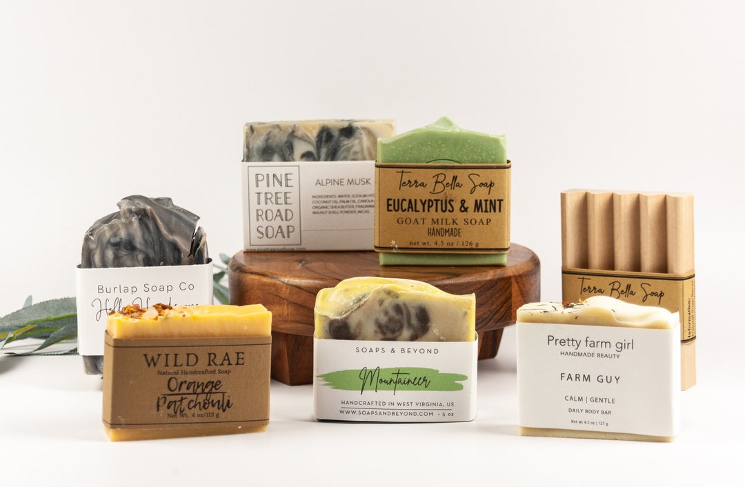 All Natural Bar Soap Pack - Etsy