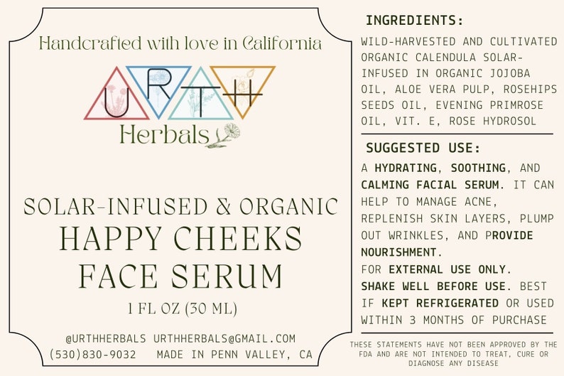 Happy Cheeks Face Serum - Etsy