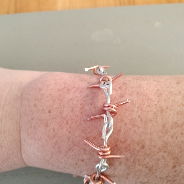 Barbed Wire Bracelet - Etsy