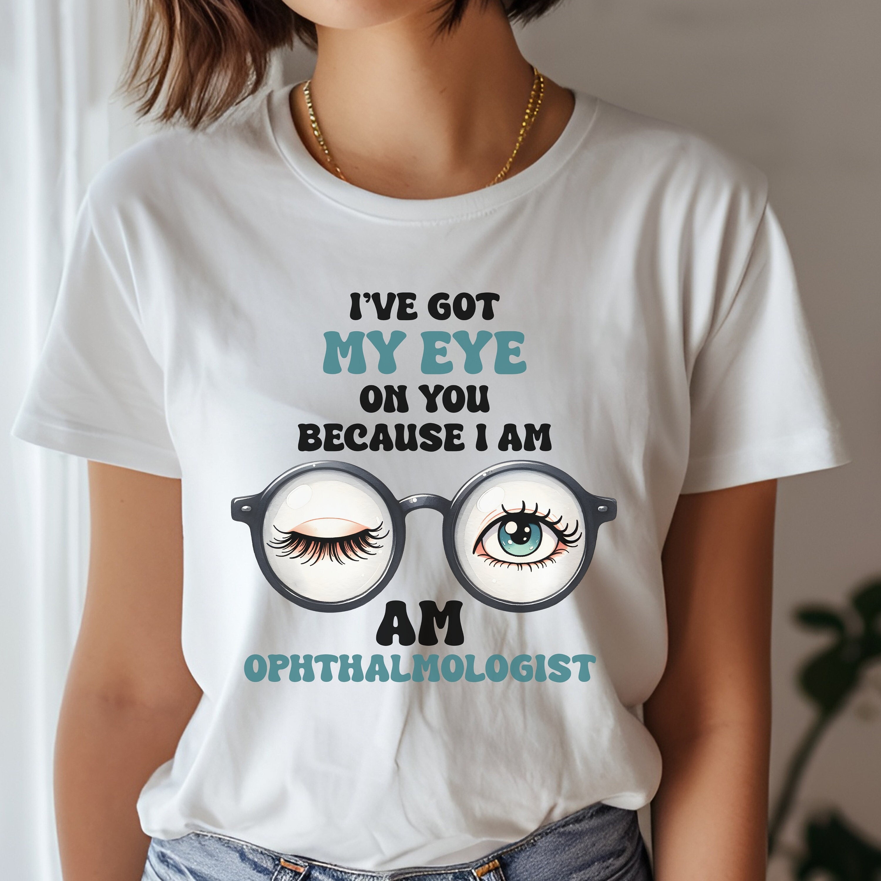 Ophthalmologist Tshirt Optometry Tshirt Eye Glasses Tee Eye Doctor Gift ...