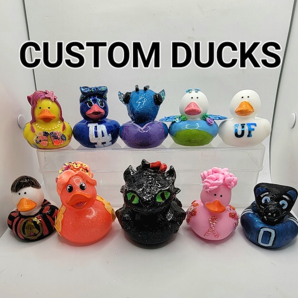 Custom Rubber Ducks - Make Your Own Rubber Ducks