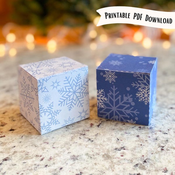 Snowflake Gift Box - 60+ Gift Ideas for 2025