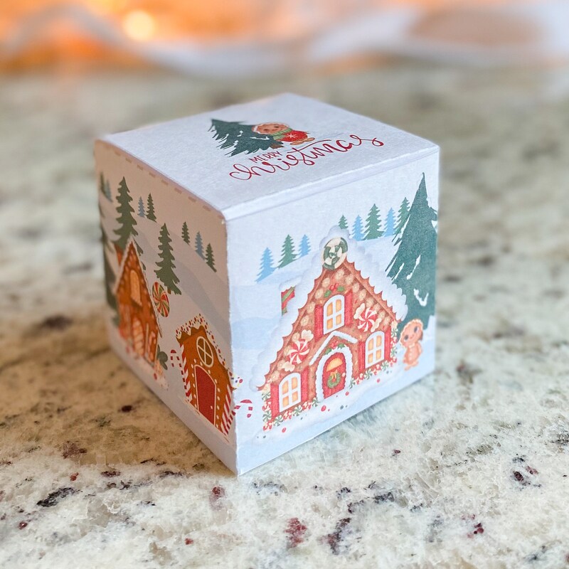 Christmas Favor Box - Etsy