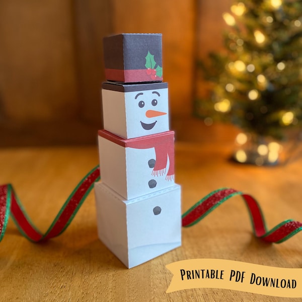 Snowman Boxes - Etsy