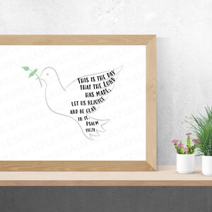 Psalm 118:24 | This is the Day That the Lord Has Made | Faith Art ...