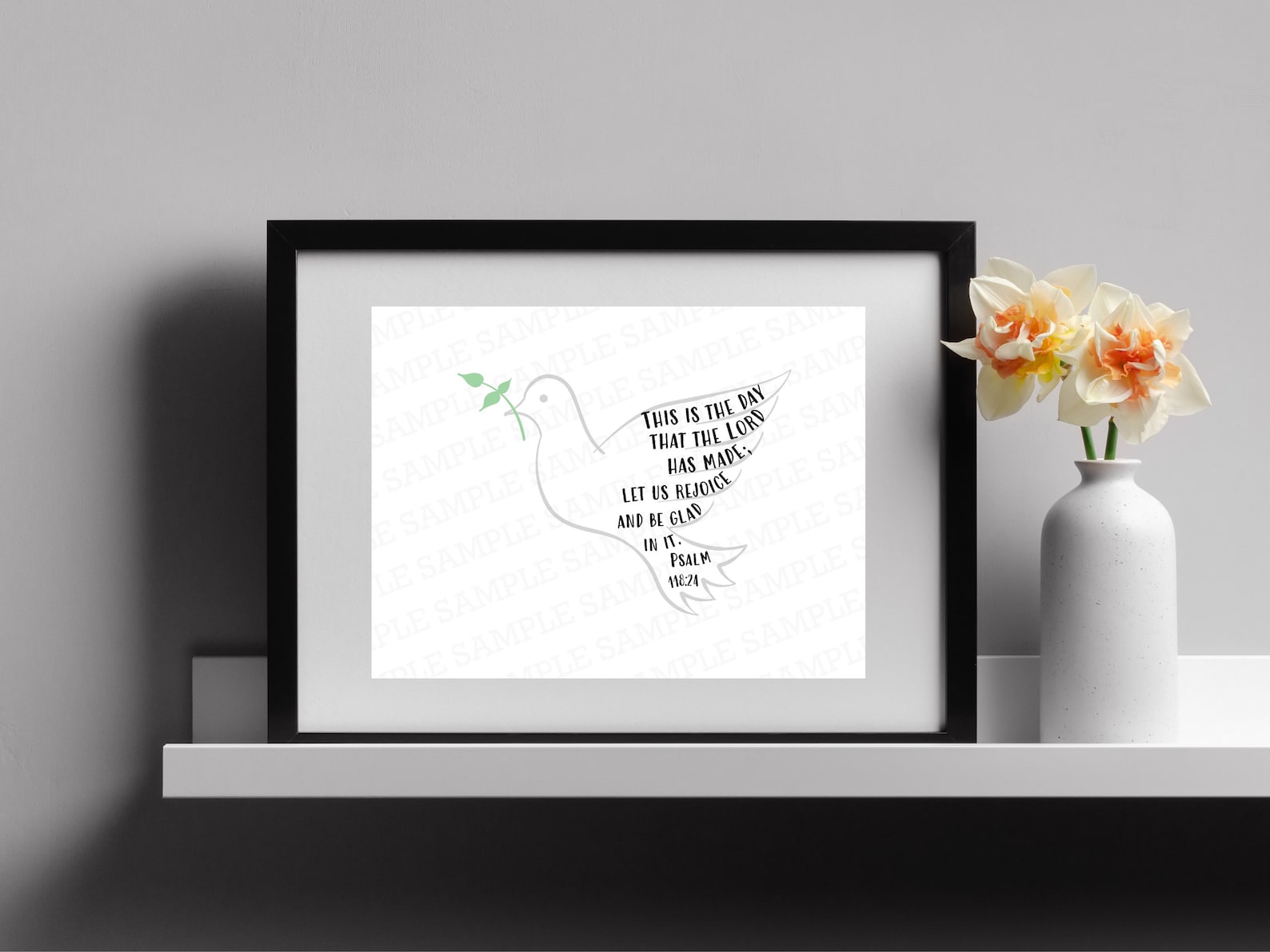 Psalm 118:24 | This is the Day That the Lord Has Made | Faith Art ...