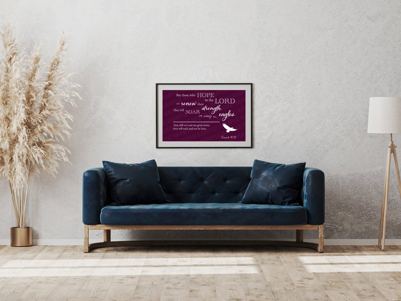 Isaiah 40:31 | Those Who Hope in the Lord Renew Their Strength | Soar ...